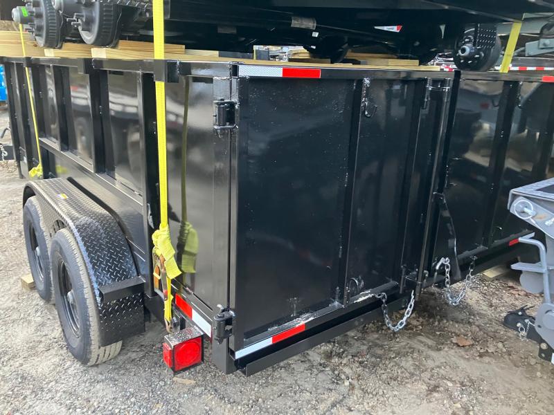 2024 Bama BuiltTrailers 7X14 14K 3ft Sides 7 Ton Barn Doors Ramps Tarp ...