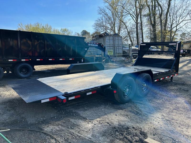 2023 PJ Trailers 7x20 15.6k Tilt Deck Low Profile Gooseneck Equipment ...