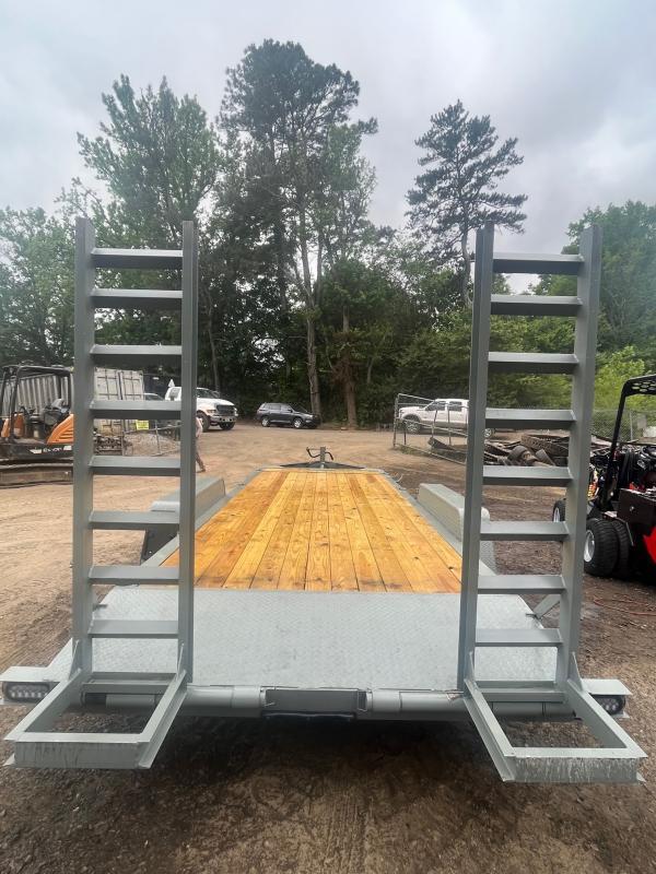 2024 Southern 7x18 HD 16k 8 Ton HD I-Beam Bobcat Skid Steer Fold Up ...