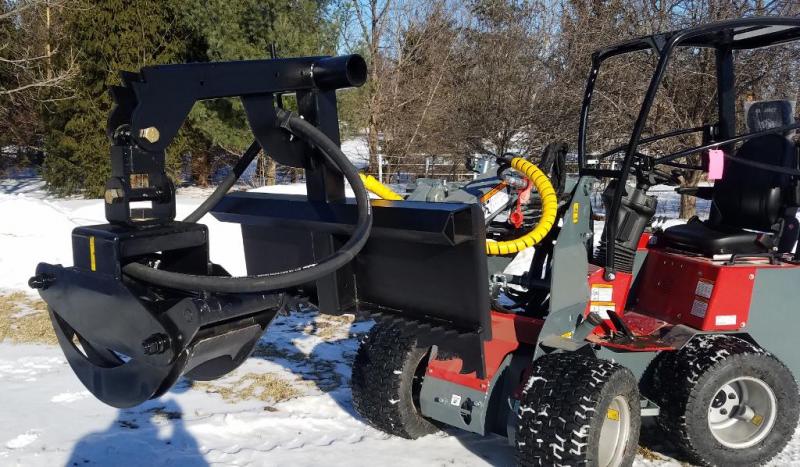 Branch Manager - 53 HD Rotating Log Grapple - Floating Rotator T4000 ...