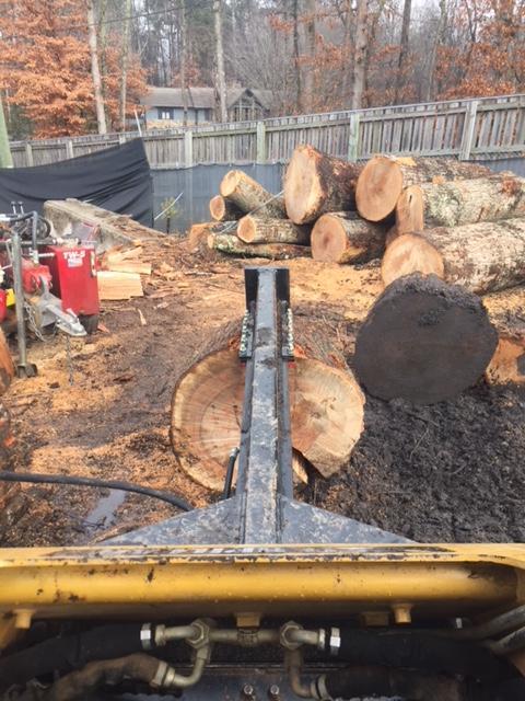 2021 Halverson Skid Steer Mounted Firewood Processor with 4 way HWP-120 ...