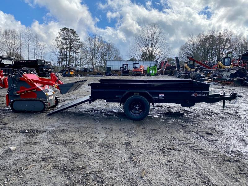 2022 Hysoon HY380TH Mini Skid Steer + 2023 Norstar Trailers DUB 5x10 ...