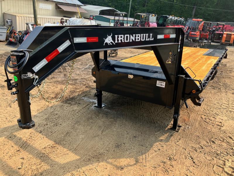 2024 Iron Bull 20+5 8.5x25 Flatbed Deckover Gooseneck Trailer, Rampage ...