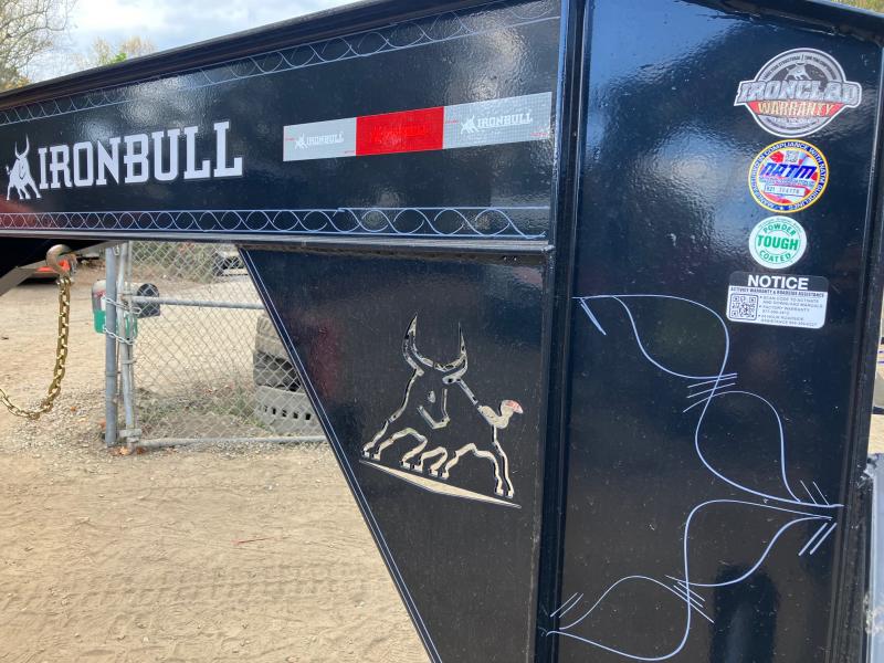 2023 Iron Bull FLG 8.5x40 25k 40 Foot Dual Tandem Deckover Gooseneck ...