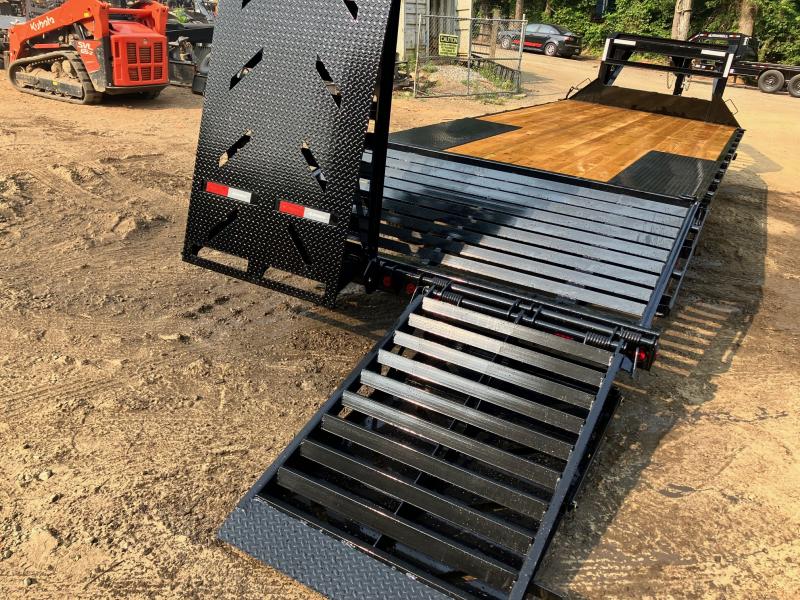 2024 Iron Bull 20+5 8.5x25 Flatbed Deckover Gooseneck Trailer, Rampage ...