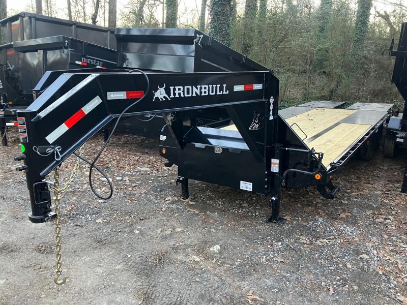 2024 Iron Bull Trailers FLG 8.5x25 25k 20+5 Rampage Ramps Deckover ...