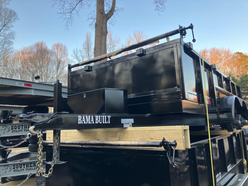 2024 Bama BuiltTrailers 7X14 14K 2ft Sides 7 Ton Barn Doors Ramps Tarp ...