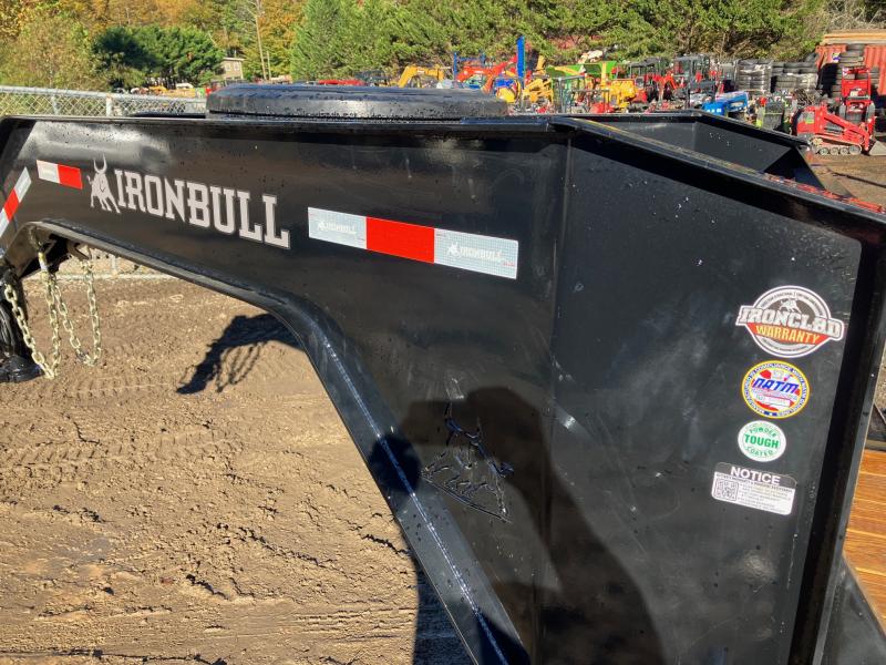 2023 Iron Bull Gooseneck 8.5x26 25k HD Driveover Equipment Trailer ...