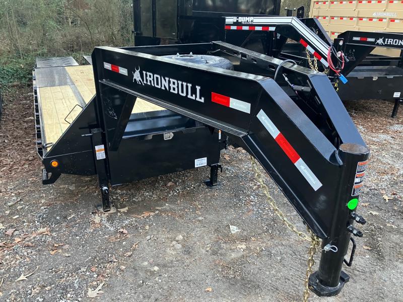 2024 Iron Bull Trailers FLG 8.5x25 25k 20+5 Rampage Ramps Deckover ...