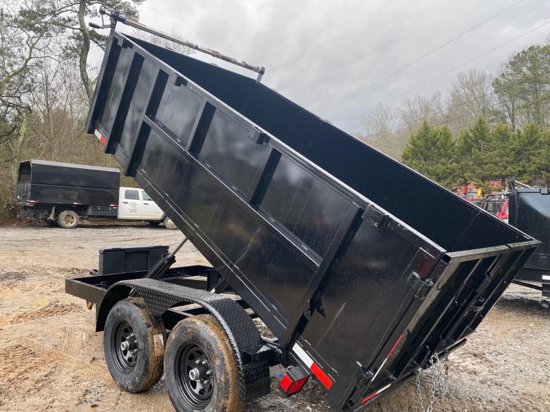 2024 Bama BuiltTrailers 6x12 10K 3ft Sides 5 Ton Barn Doors Ramps Tarp Dump Trailer in Cumming ...