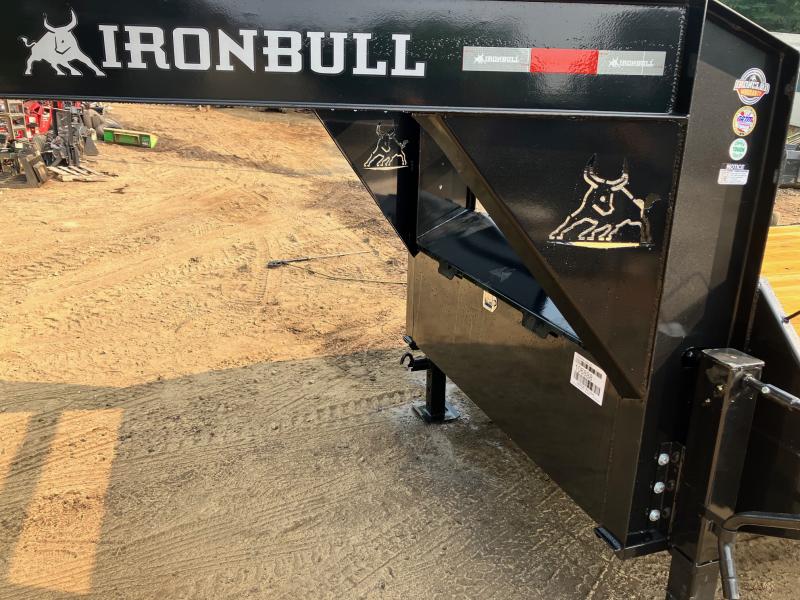 2024 Iron Bull 20+5 8.5x25 Flatbed Deckover Gooseneck Trailer, Rampage ...
