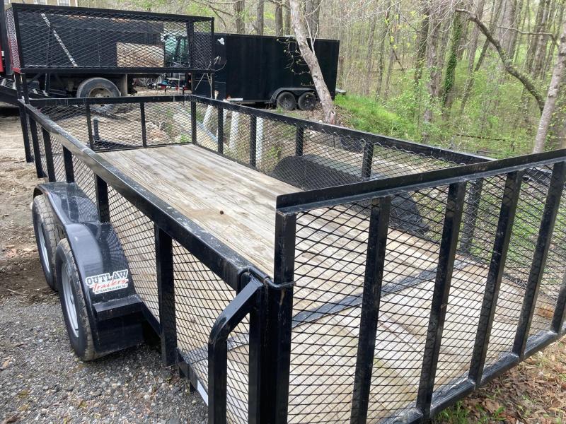 2021 Stryker Trailers 6.5x16 7k Mesh Basket Dovetail Tandem Axle ...