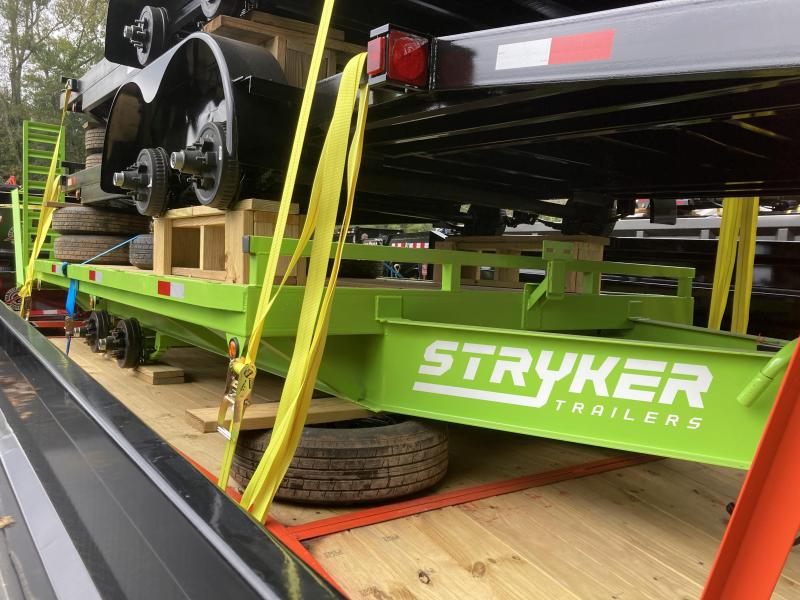2021 Stryker 8x18 14k Deckover 7 Ton Equipment 19+3 Dovetail Fold Up ...