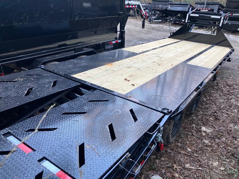 2024 Iron Bull Trailers FLG 8.5x25 25k 20+5 Rampage Ramps Deckover ...