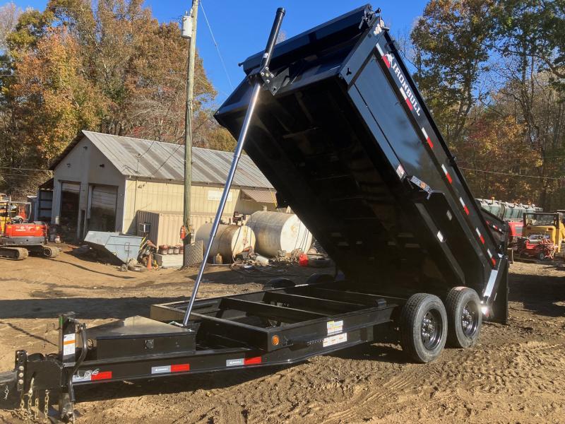 2023 Iron Bull Trailers 7x14 3ft 16k 8 Ton 16Ply, Low Pro Dump Trailer ...