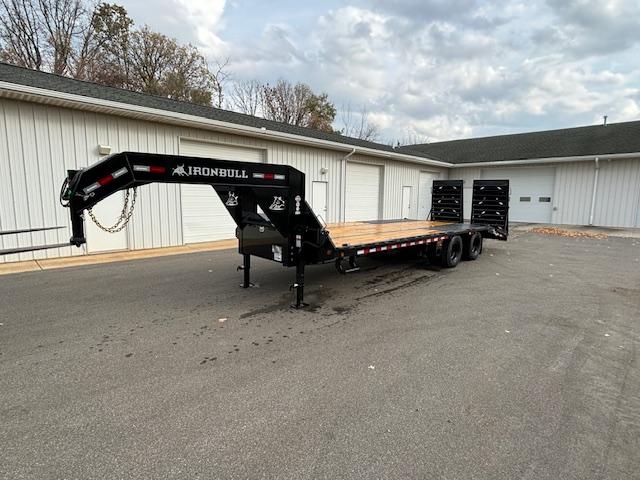 2025 Iron Bull Trailers FLG22 Tandem Dual 22k Rampage Ramps Equipment ...