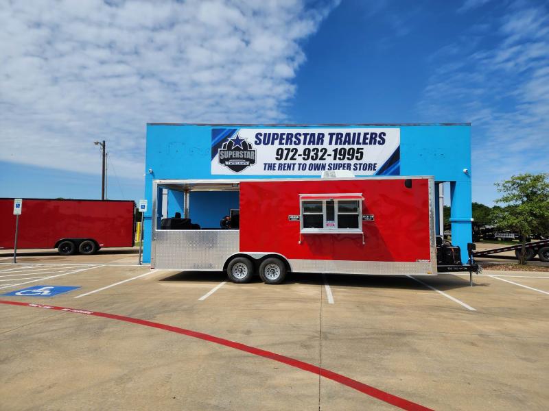 8.5x24 2022 Quality Cargo Vending / Concession Trailer in Kaufman, TX ...
