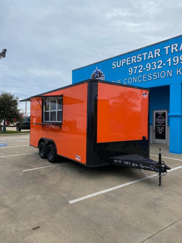 2024 Quality Trailers 8.5 x 16 Food Vending / Concession Trailer in ...