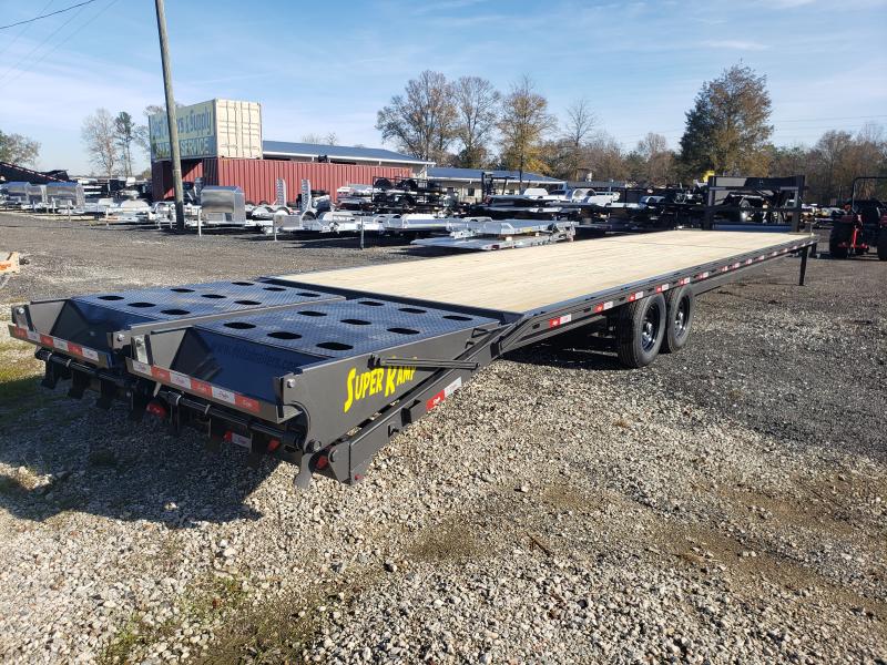 2023 DELTA Trailers 40 FT hotshot deckover trailer flatbed with monster ...