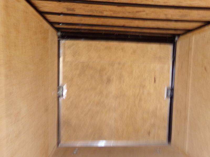 elite cargo8.5x26 7'6 height White Spread axles ramp door Enclosed ...