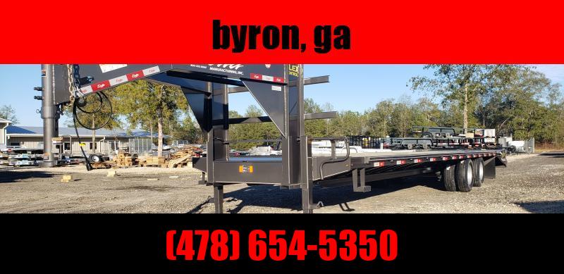 Delta 35 ft gooseneck deckover mega ramp Flatbed Trailer in Byron, GA ...