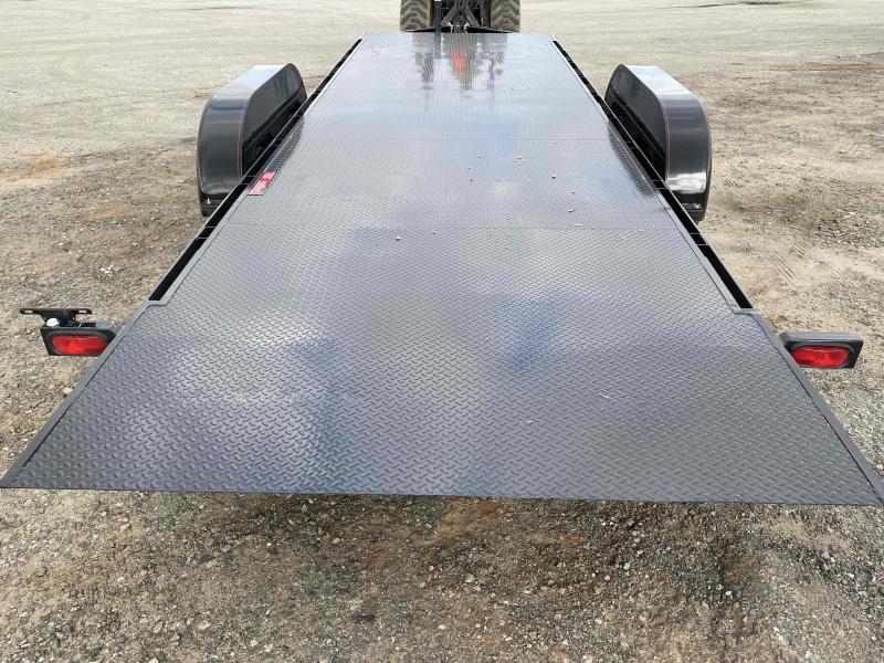 Kwik Load 22' 10k Black Equipment Roll Back Tilt Car / Racing Trailer ...