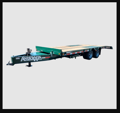 2024 Anderson deckover trailer flatbed tilt commercial series Flatbed ...