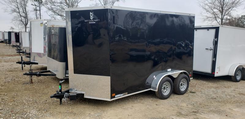 NationCraft Trailers 7 x 12 contractor trailer single axle Cargo ...
