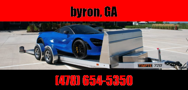 Timpte 7 X 20 drop deck low profile carhauler trailer ground load Car ...