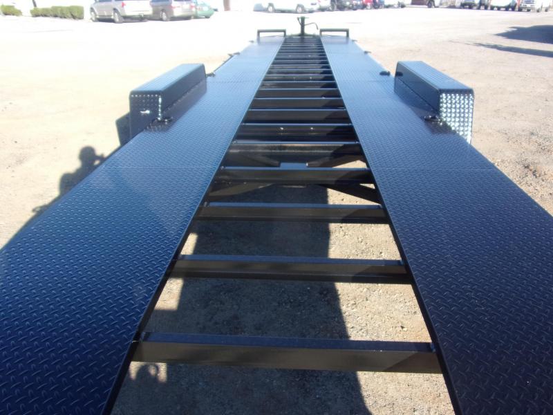 Superior Trailers 34 2 Car Hauler 8" channel frame open Steel Deck ...