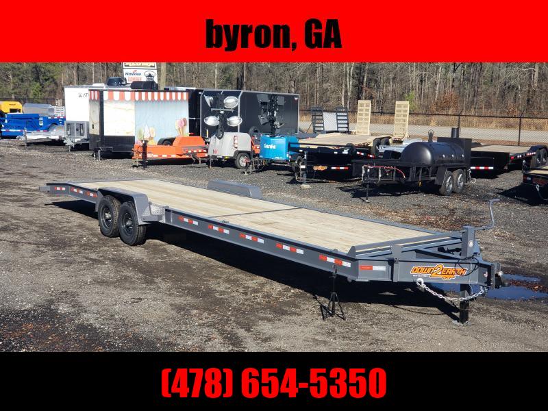 Down 2 Earth Trailers 34 2 Car Hauler wood deck 10" I beam in Byron, GA ...