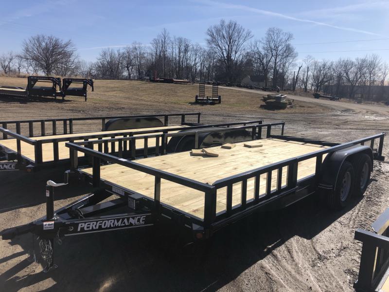 2020 PERFORMANCE 83 x 18 UTILITY TRAILER W/ 2' DOVE TAIL in Holt, MO ...