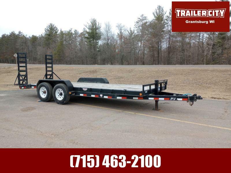 2014 PJ CC 20' Equipment Trailer in Grantsburg, WI | Trailer Trader