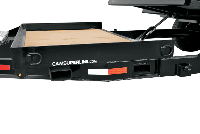 2025 CAM SUPERLINE 7 TON DECK BETWEEN SPLIT TILT 17' TILT + 4' STATIONARY DECK WITH PALLET FORK ...