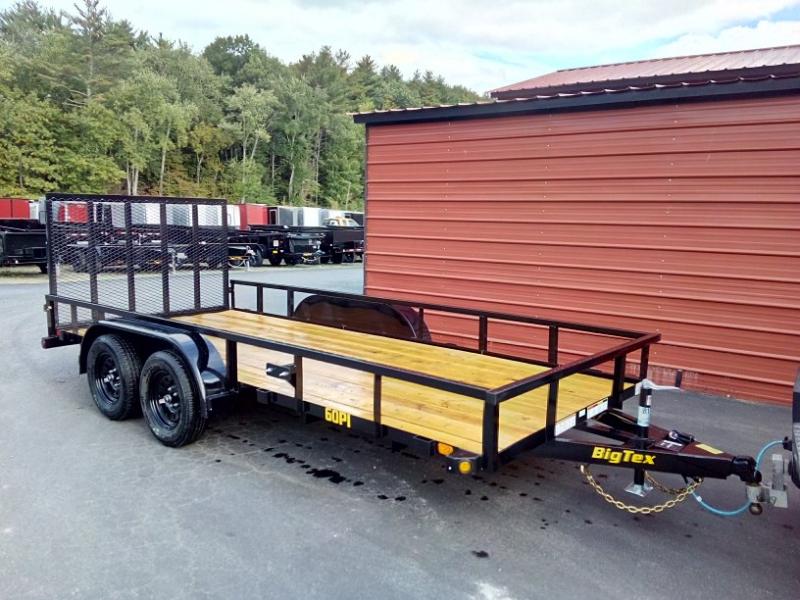 2025 Big Tex Trailers 60PI-16BK4RG Utility Trailer Tandem Axle With 4 ...