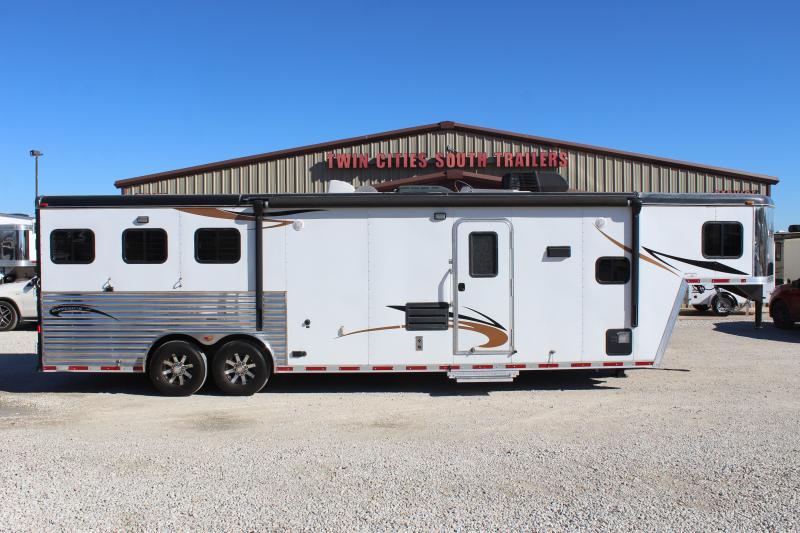 2013 Hoosier 3 Horse 13' Living Quarter Horse Trailer in Pilot Point ...