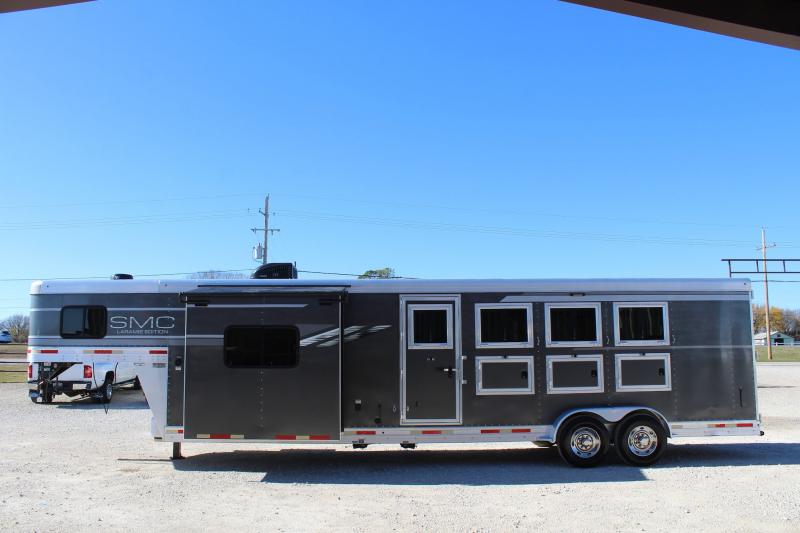 2019 SMC 4 horse with 12' LQ with SlideOut in Pilot Point, TX | Trailer ...