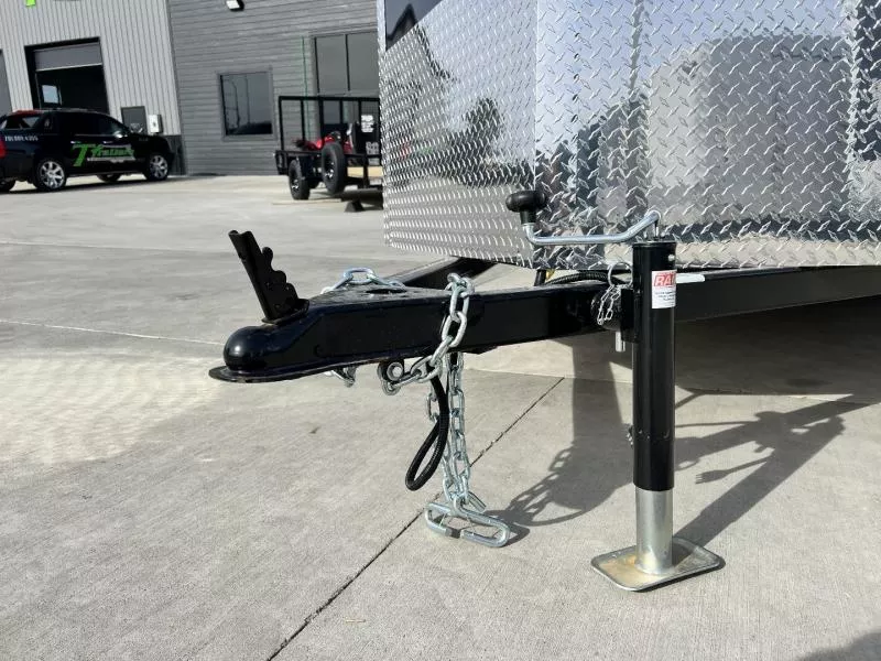 NEW 2025 AERO 6x12 +2 V WHITE Interior QUALITYAluminum Wheels Matching ...