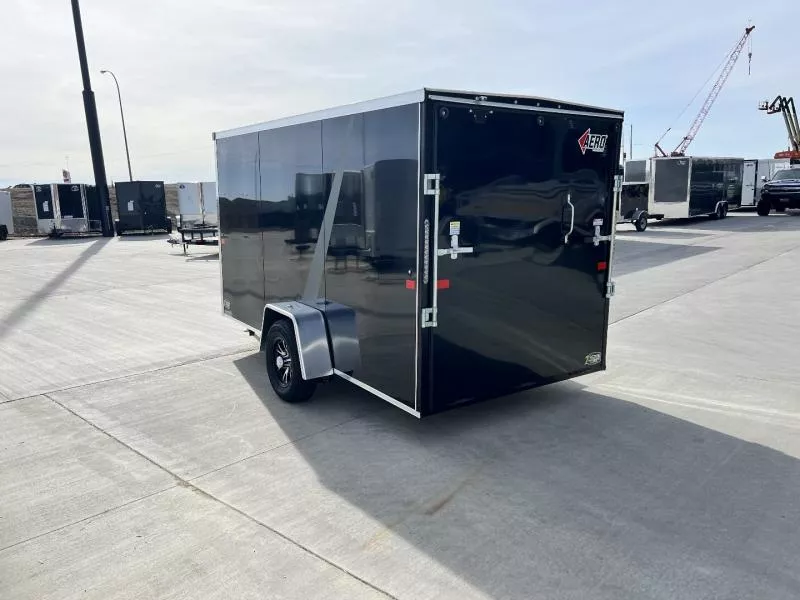 NEW 2025 AERO 6x12 +2 V WHITE Interior QUALITYAluminum Wheels Matching ...