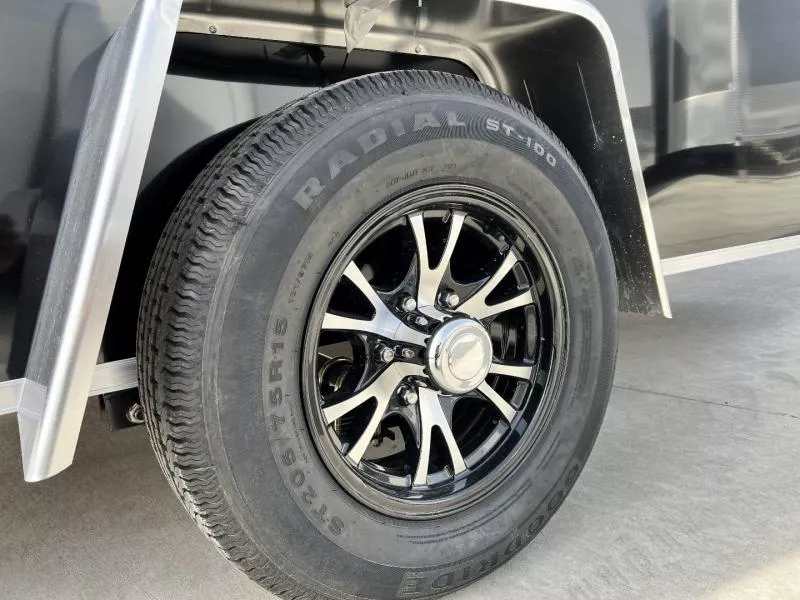 NEW 2025 AERO 6x12 +2 V WHITE Interior QUALITYAluminum Wheels Matching ...