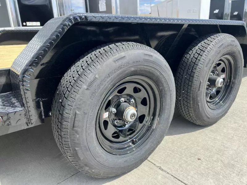 NEW 2025 H&H Speedloader 24’ Manual TILT flatbed Trailer 2-5200 lb ...