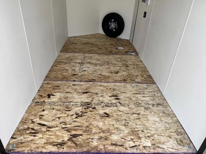 NEW 2025 AERO 6x12 +2 V WHITE Interior QUALITYAluminum Wheels Matching ...