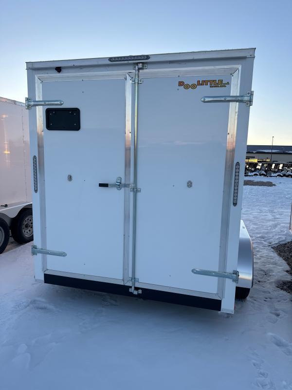 2023 Doolittle Trailer Mfg 7x12 Premier Cargo / Enclosed Trailer WHITE ...