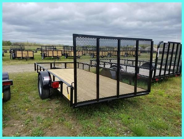 5X8 2022 American Manufacturing Operations (AMO) US081 Utility Trailer ...