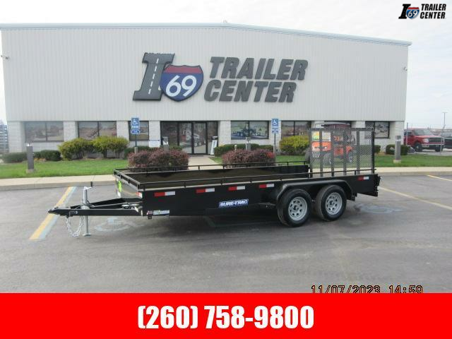 2024 Sure-Trac 7 x 16 Steel High Side Trailer 7K Tandem in Markle, IN ...