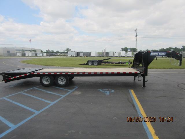 2024 Sure-Trac 8.5 x 20+5 Heavy Duty Low Profile Gooseneck Beavertail ...