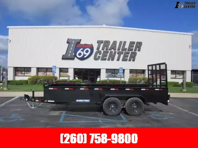 2025 Sure-Trac 7 x 16 Steel High Side Utility 10K with Reinforced ...