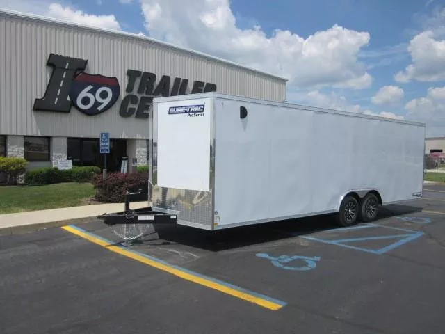 2026 Sure-Trac 8.5 x 24 Pro Series Enclosed Wedge Car Hauler Trailer ...