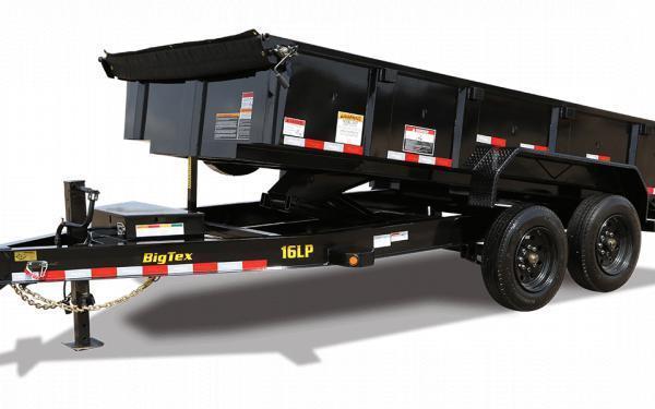 Big Tex Trailers 16LP-16BK6SIRPD Dump Trailer | Trailers Dealer in ...