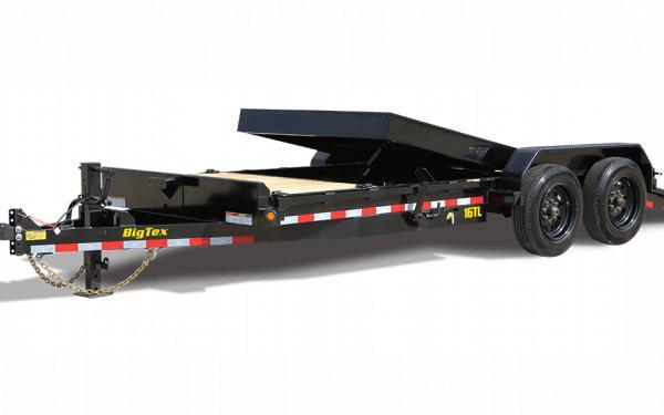 Tilt Bed Car Trailer